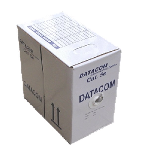 DATACOM UTP flex,Cat.5e PVC,šedý,305m,drát | SUNTECH Computer - prodej počítačů, elektroniky a ...