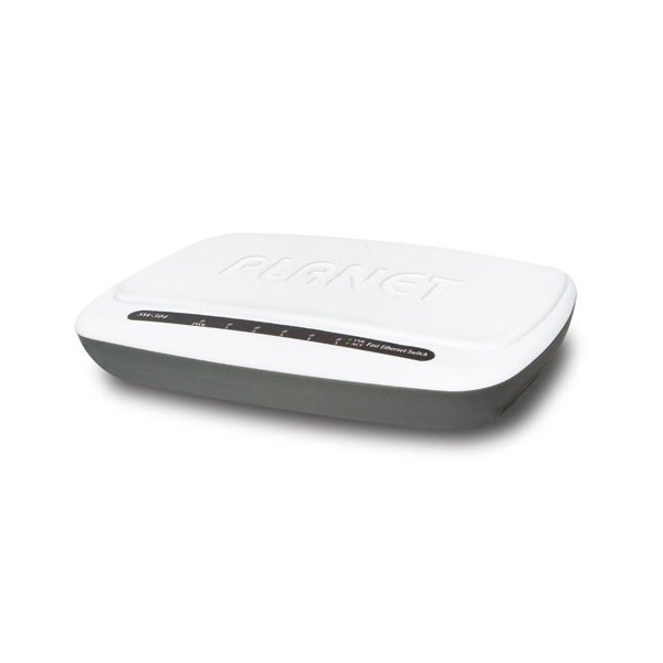 PLANET SW-504 Switch 5 x 10/100, plast | SUNTECH Computer - prodej ...